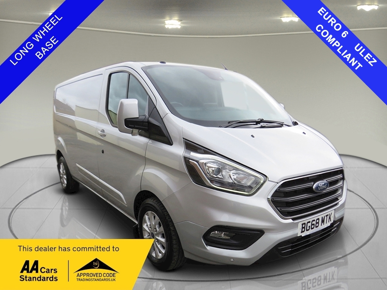Used 2018 Ford Transit Custom 300 Limited L2h1 P/V Ecoblue For Sale in ...
