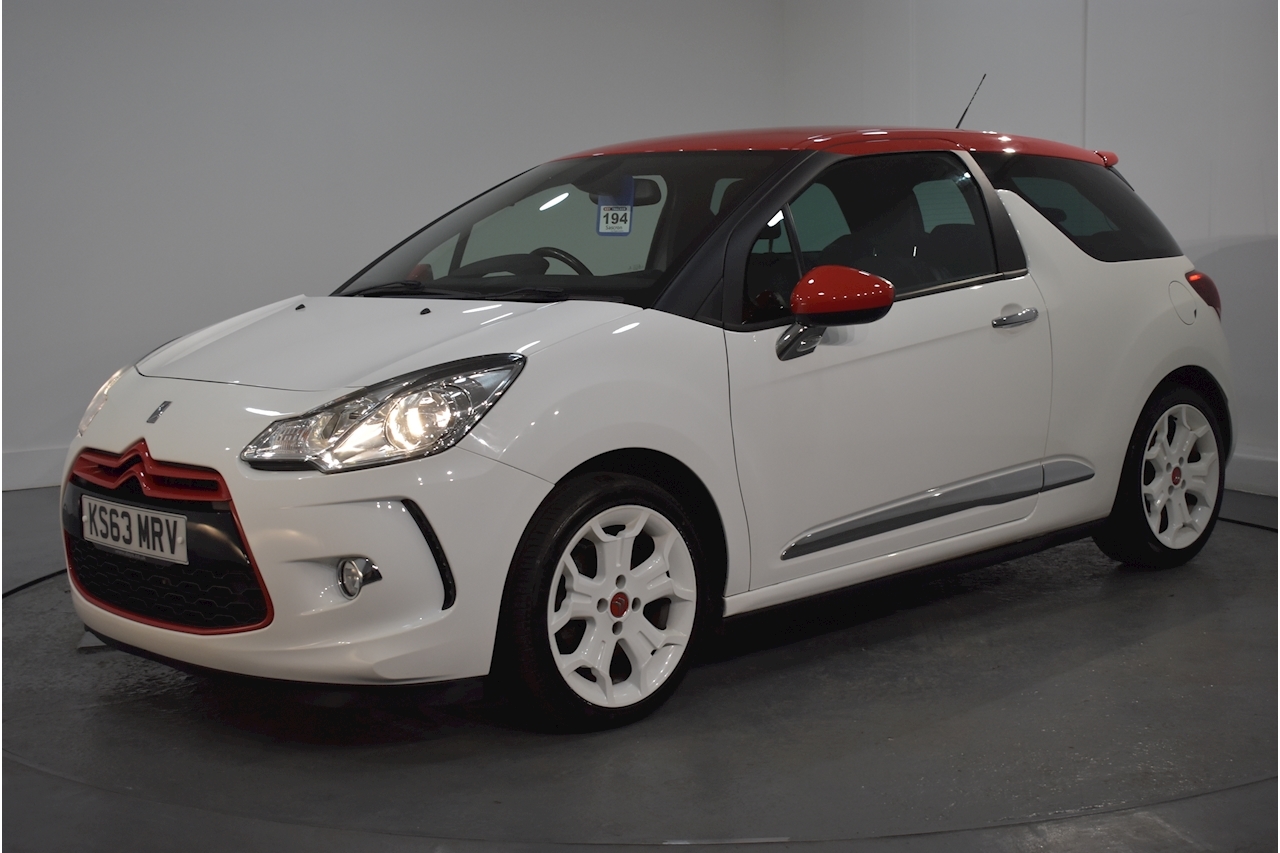 Citroen - DS3 DSport Red 1.6 3dr Hatchback Manual Diesel (2013) ⋆ ...
